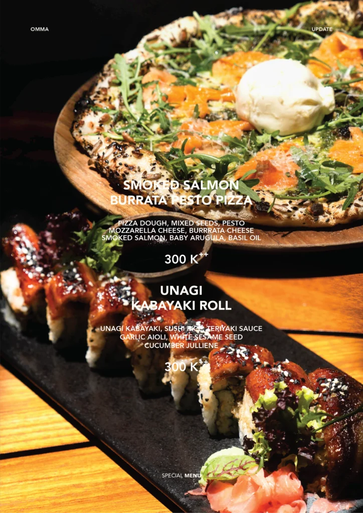 Omma Menu - Restaurant near tegenungan